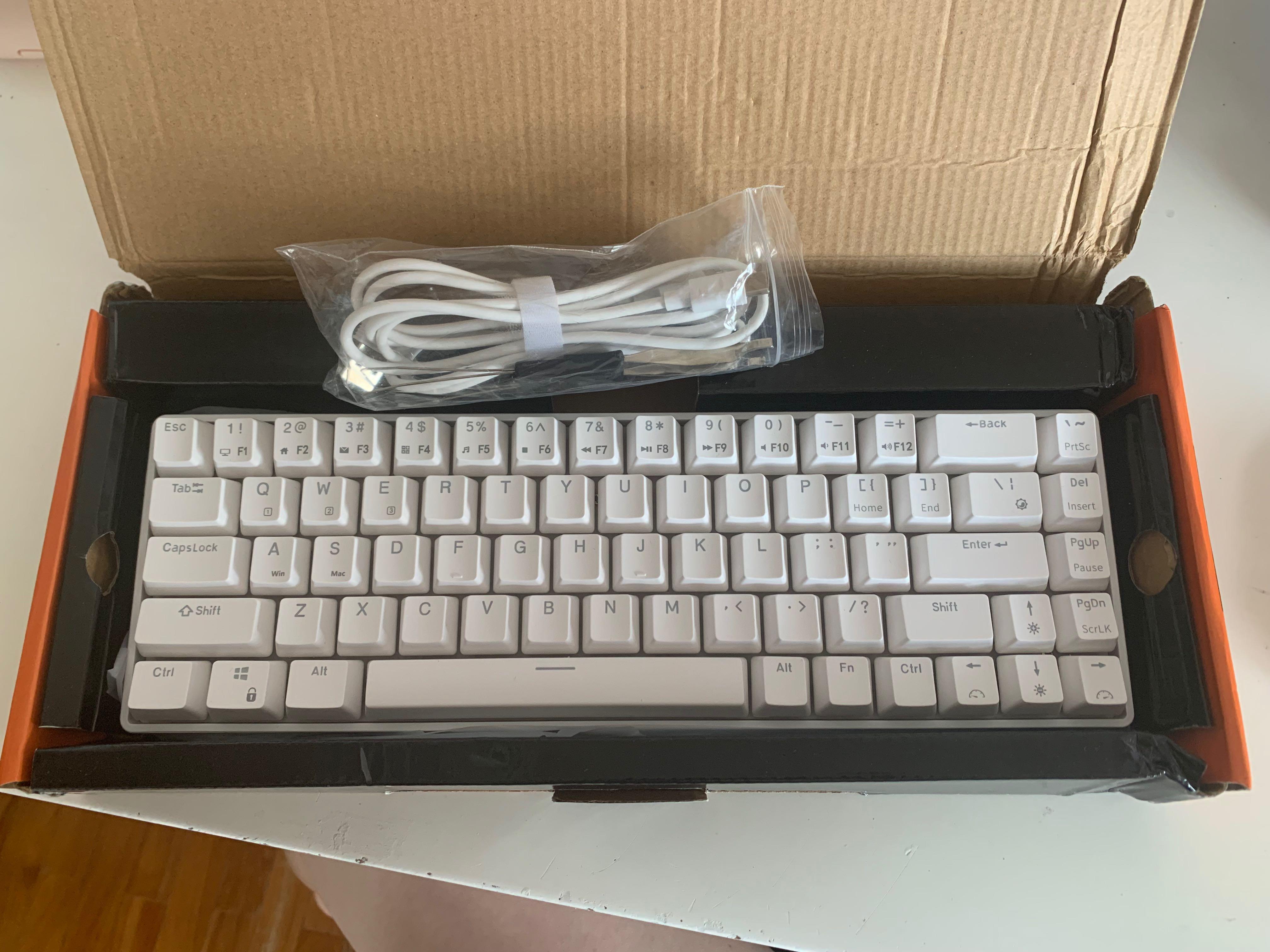 ROYAL KLUDGE RK-68 BLUETOOTH MECHANICAL KEYBOARD, Computers & Tech ...