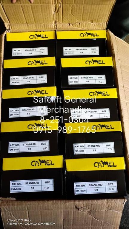 Safety Shoes Camel CM 8000, Men's Fashion, Footwear, Casual Shoes on ...
