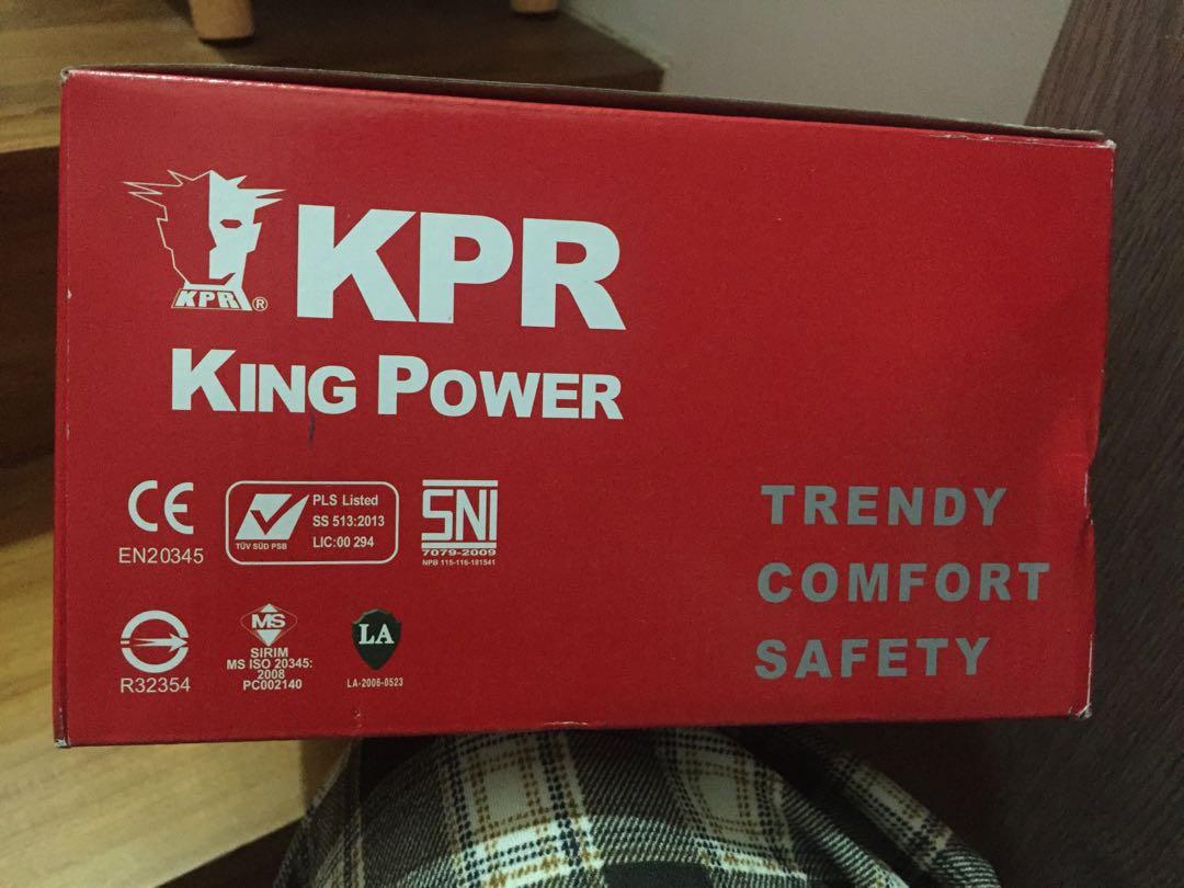 Safety Shoes #King Power #KPR, Men's Fashion, Footwear, Boots on Carousell