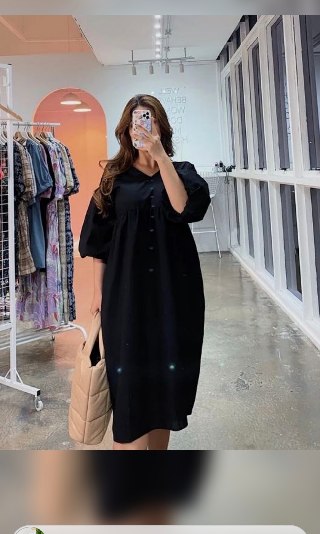 Samantha Victorian Basic Dress, Women's Fashion, Dresses & Sets ...