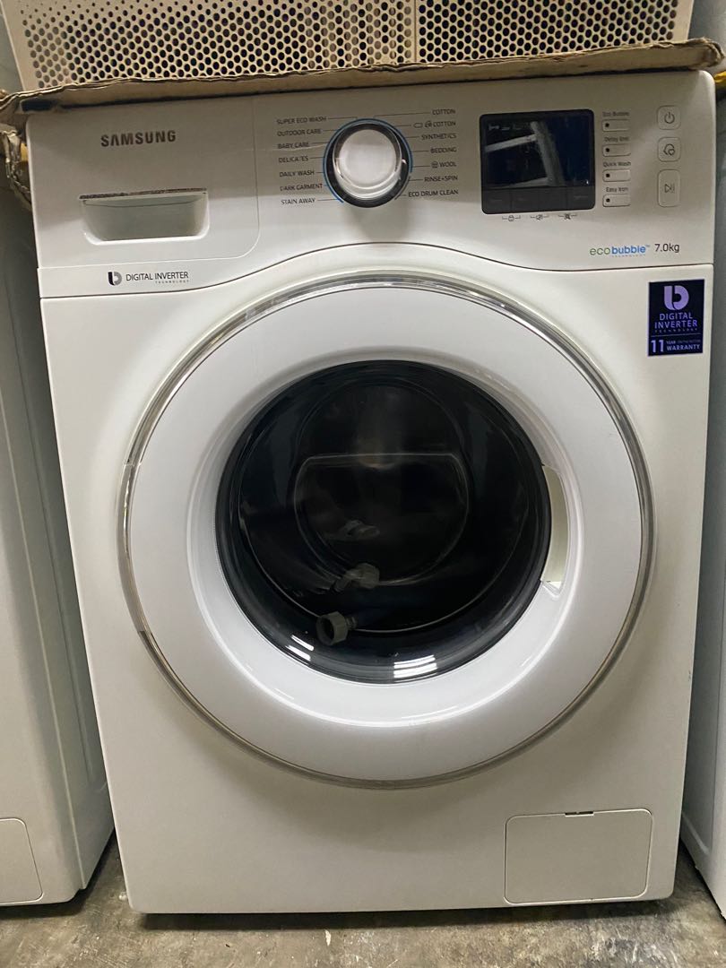 Samsung 7KG 3Ticks Digital Inverter Front Loading Washing Machine, TV ...