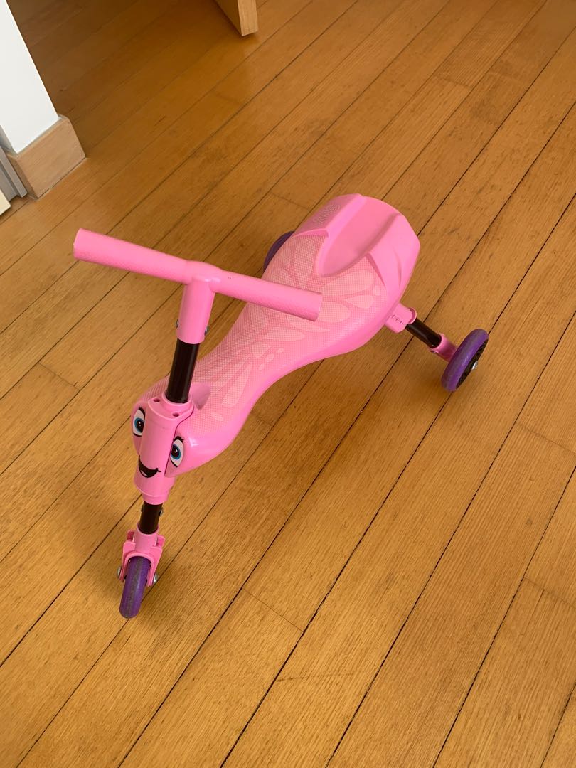 Scuttlebug folding foldable Kids Scooter trike ride on scramblebug ...