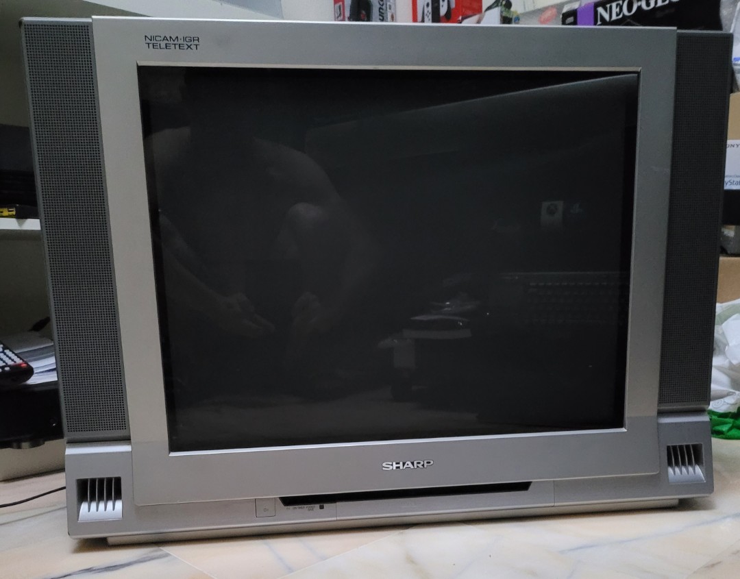 SHARP 29" SD CRT TV support 240P for Retro Gaming, TV & Home Appliances ...