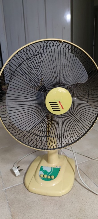 Sharp Table Fan, Furniture & Home Living, Lighting & Fans, Fans on ...