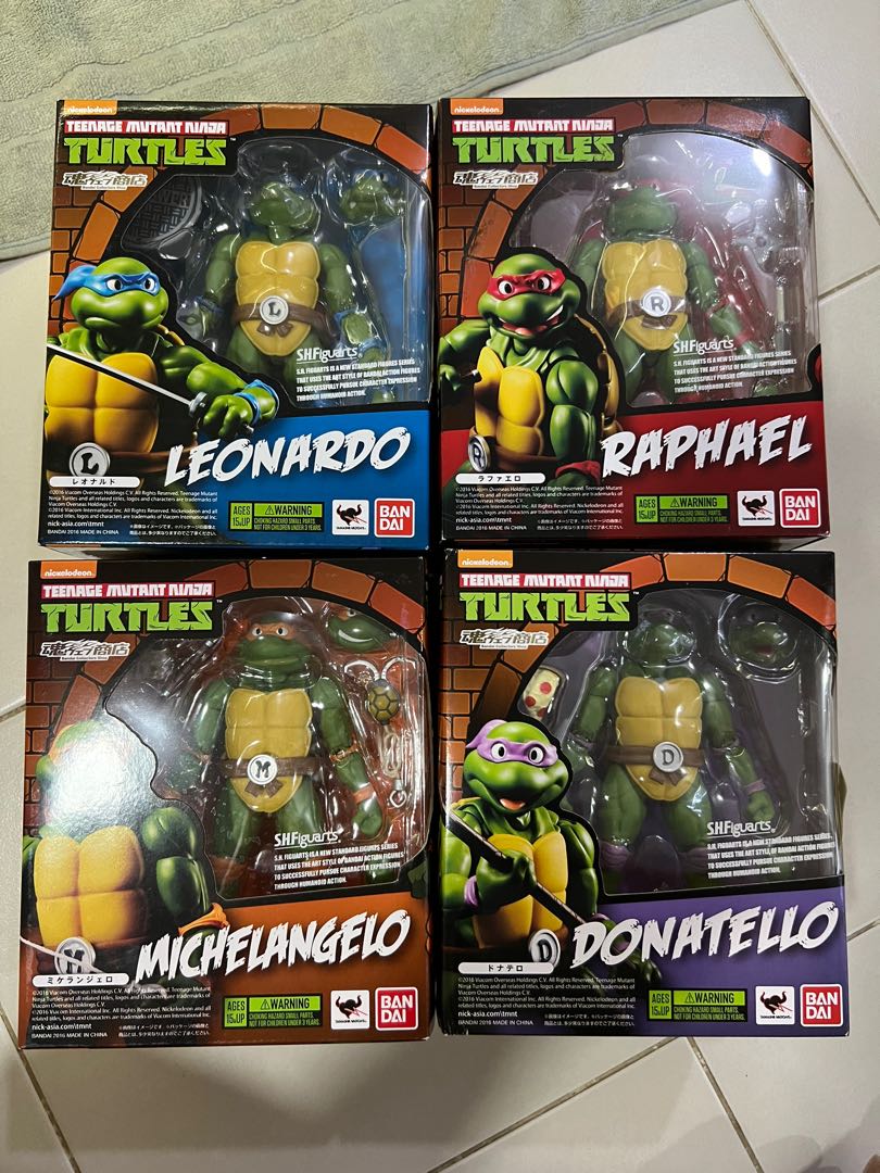 SHF Shf Sh Figuarts S.H.Figuarts TMNT Teenage Mutant Ninja Turtles ...