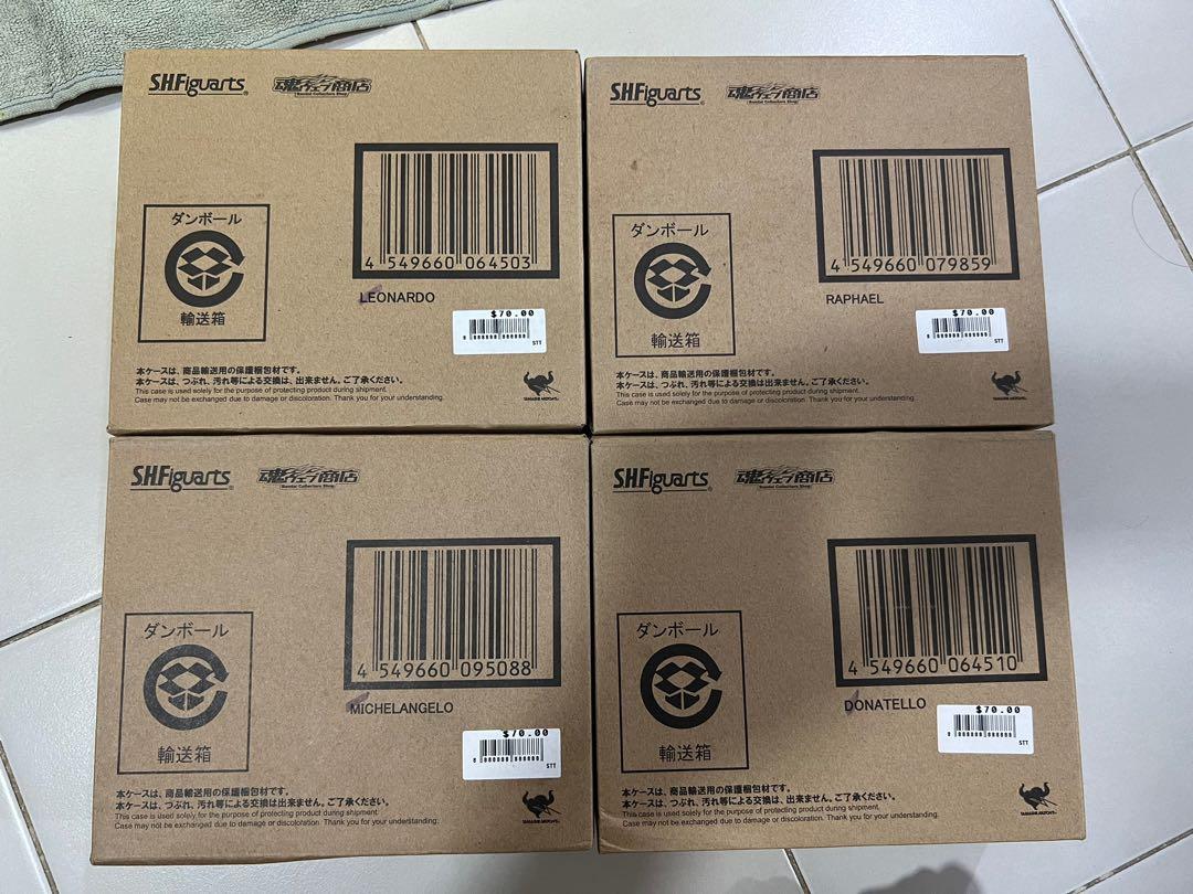 SHF Shf Sh Figuarts S.H.Figuarts TMNT Teenage Mutant Ninja Turtles ...