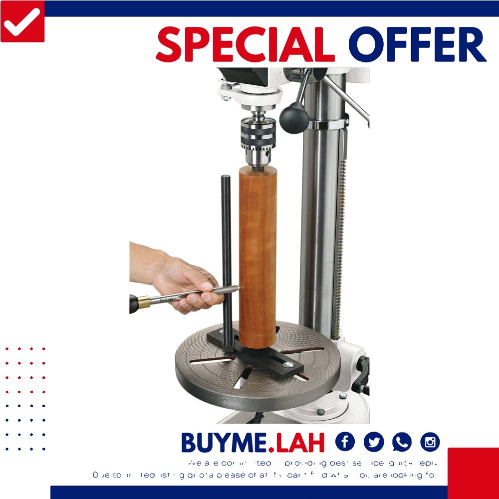Shop Fox D4088 Lathe Attachment for Drill Press, Furniture & Home ...