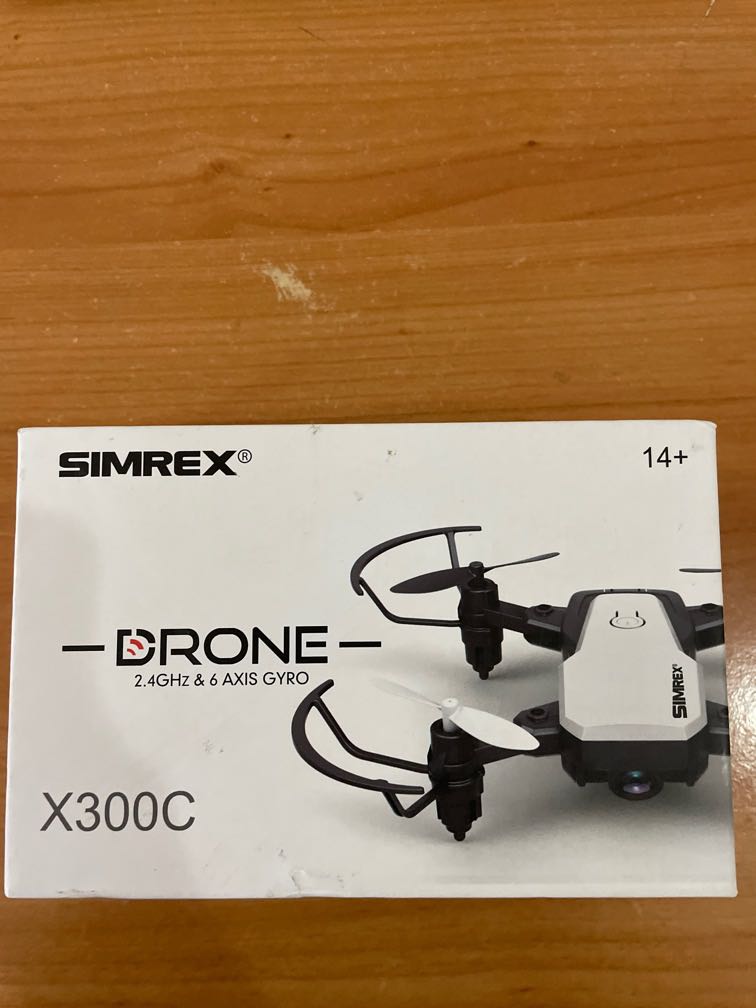 Simrex X300C drone, Photography, Drones on Carousell