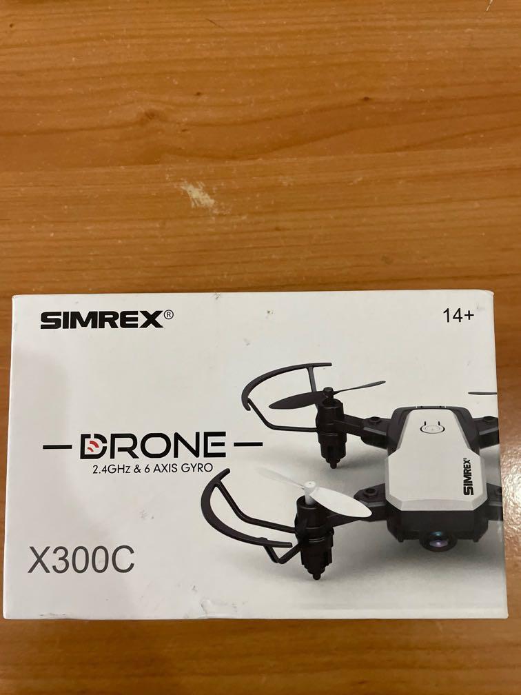 Simrex X300C drone, Photography, Drones on Carousell