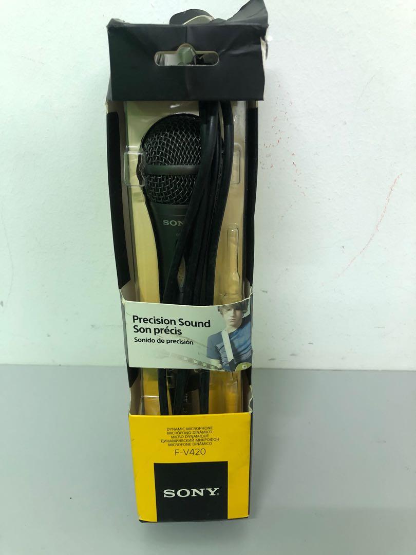 Sony F-V420 Microphone, Audio, Microphones on Carousell