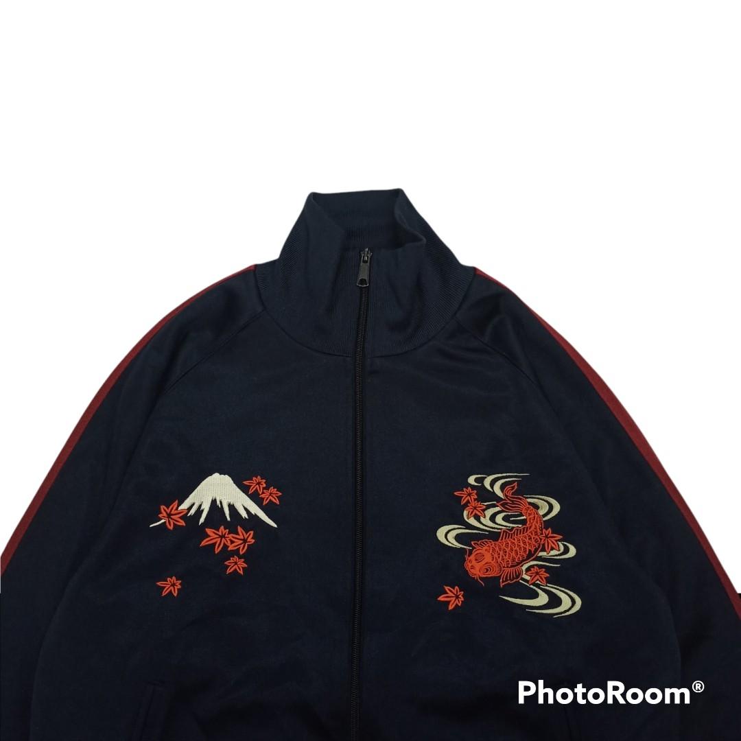 Sukajan Japanese Koi Fish Jacket, Men's Fashion, Coats, Jackets and ...