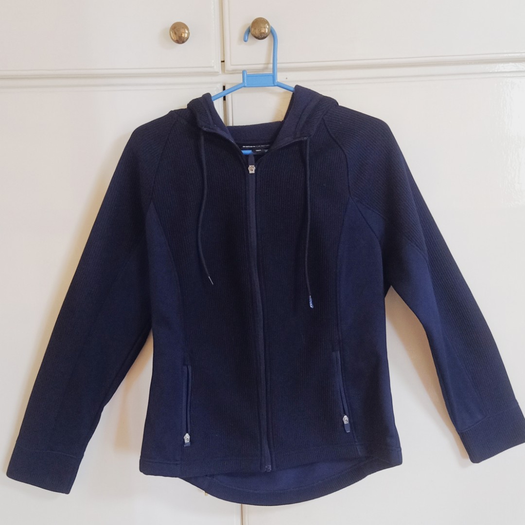 Swiss Tech Jacket in Navy Blue, Women's Fashion, Coats, Jackets and ...