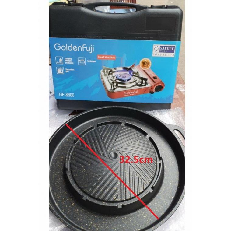 Thai Mookata BBQ Grill Plate / Hotpot / Steamboat, Golden Fuji Portable ...