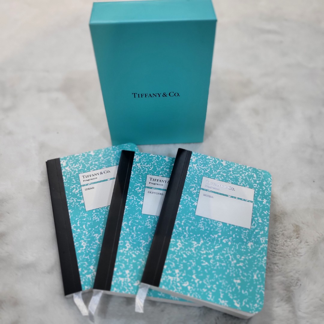 Tiffany & Co NoteBooks Set, Luxury, Accessories on Carousell