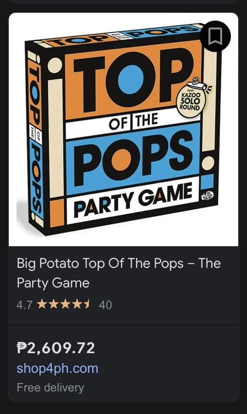 TOP OF THE POPS - Board Game, Hobbies & Toys, Toys & Games on Carousell