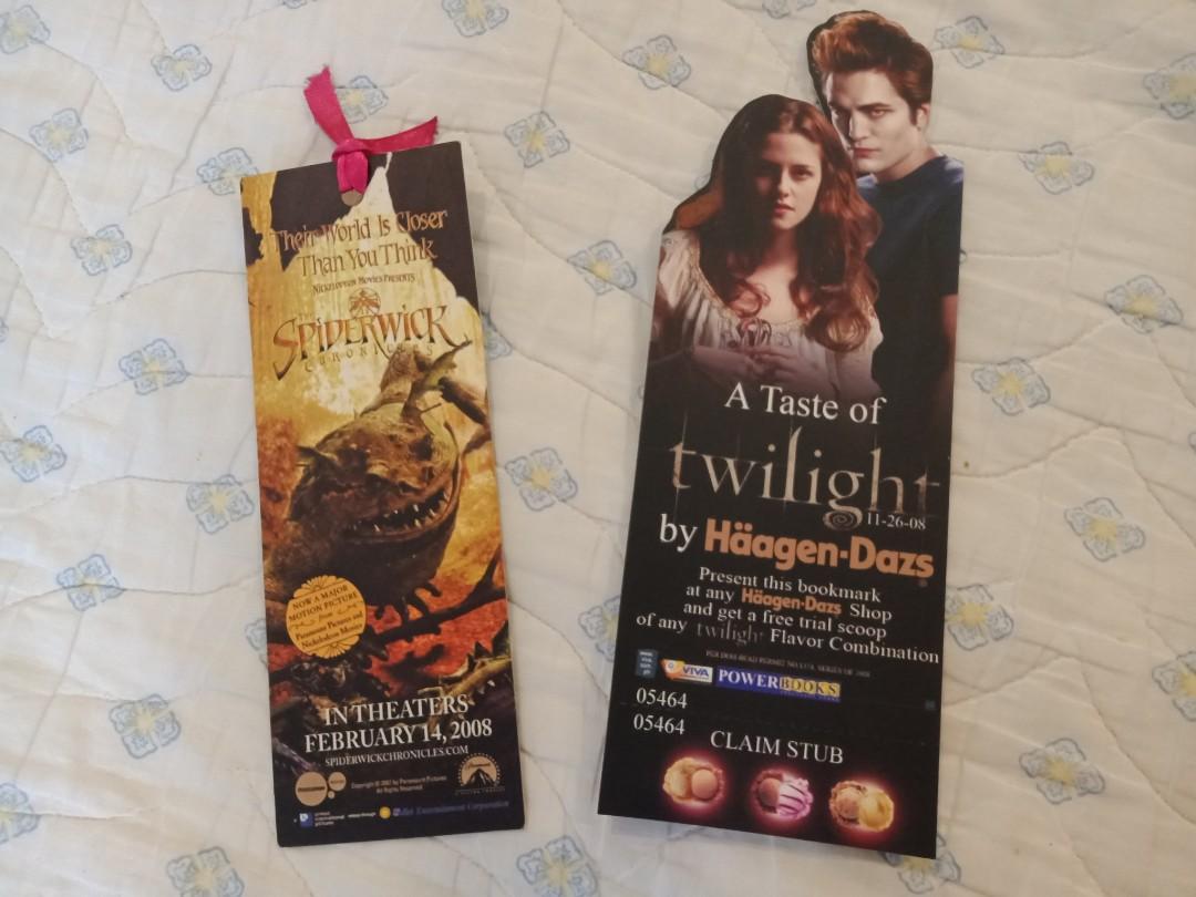 Twilight & Spiderwick Bookmark, Hobbies & Toys, Books & Magazines ...