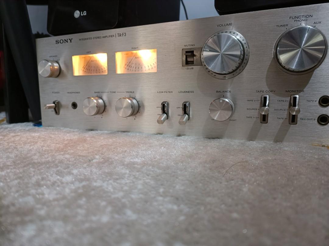 Ultra-rare Sony Amplifier TA-F3, Audio, Soundbars, Speakers ...
