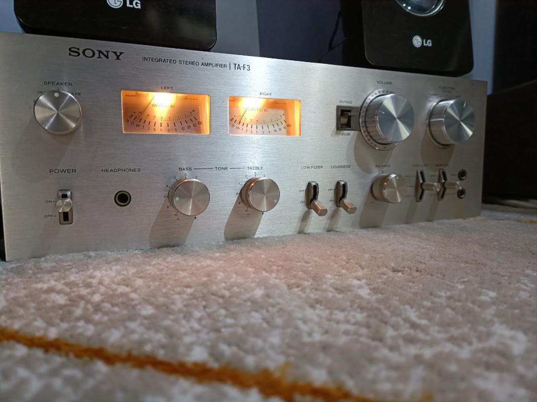 Ultra-rare Sony Amplifier TA-F3, Audio, Soundbars, Speakers ...