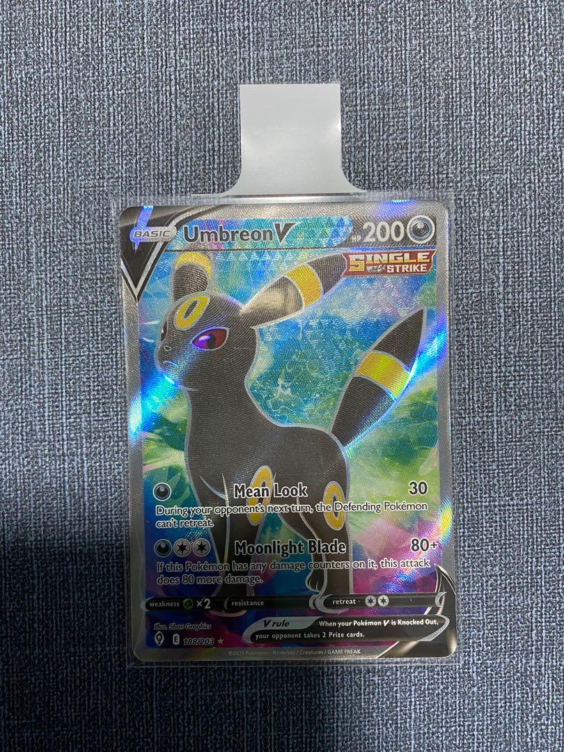 umbreon V evolving skies, Hobbies & Toys, Toys & Games on Carousell