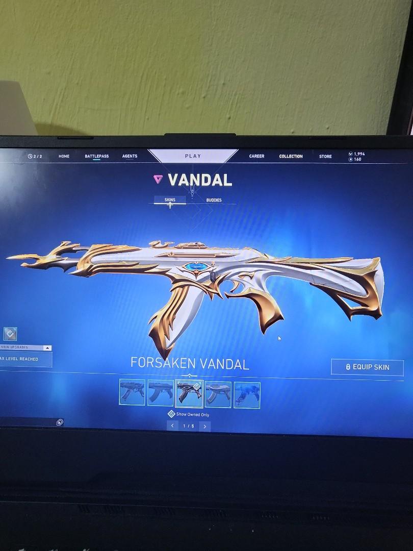 Valorant Account Plat 2 with Forsaken & Reaver Vandal, Oni & Prime ...