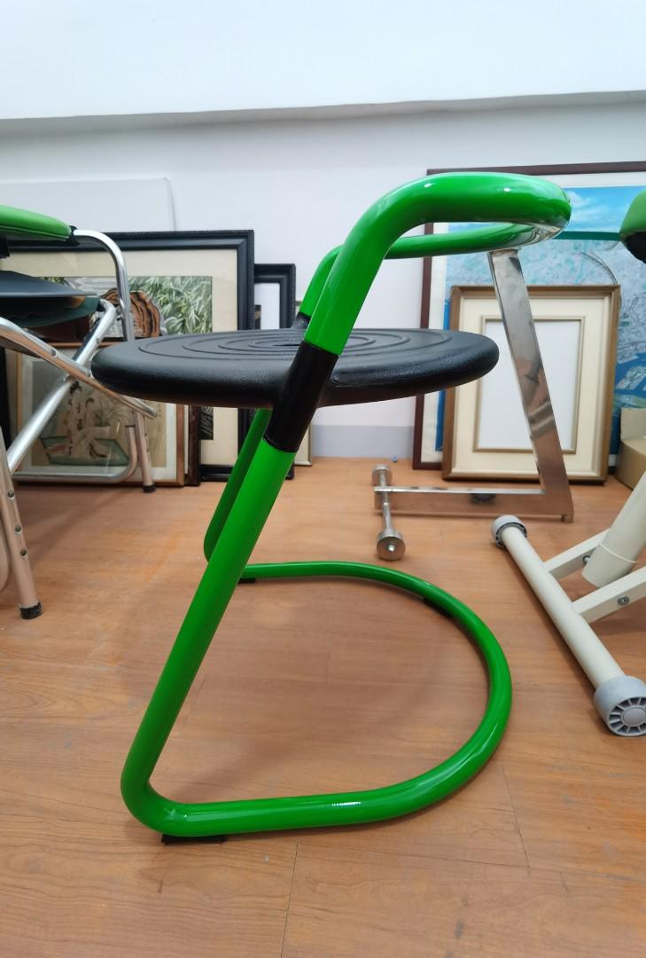 Vintage Chitose round chair, Furniture & Home Living, Furniture, Chairs ...