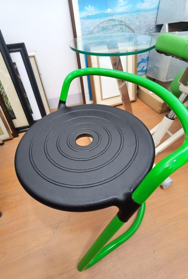 Vintage Chitose round chair, Furniture & Home Living, Furniture, Chairs ...