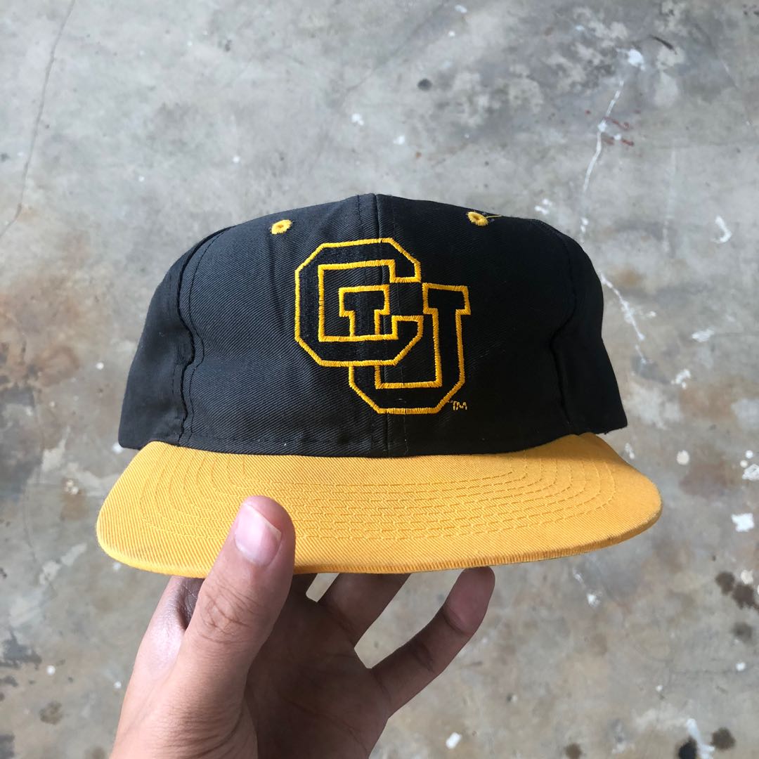 Vintage Logo 7 Colorado University Buffaloes Snapback Cap, Men's ...