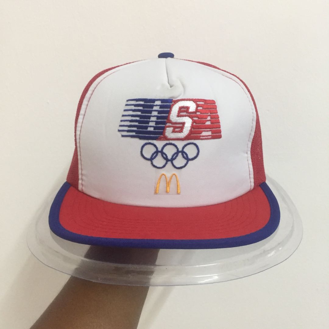 VINTAGE USA OLYMPICS CAP, Men's Fashion, Watches & Accessories, Cap & Hats on Carousell