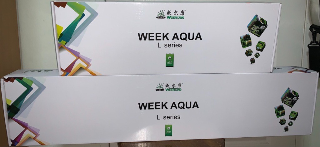 Week Aqua L Series Aquarium Lighting inclusive of Hanging Light Stand ...