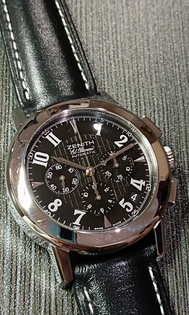 Zenith Chronograph Caliber 400 Omega Moonwatch Tag Heuer Daytona, 名牌精品 ...