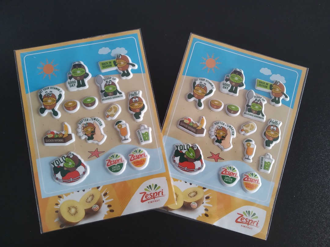 Zespri Stickers, Hobbies & Toys, Stationery & Craft, Craft Supplies ...