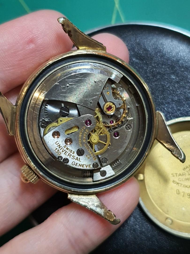 1950s Universal Geneve Bumper automatic vintage watch rare, Men's Fashion, Watches & Accessories ...