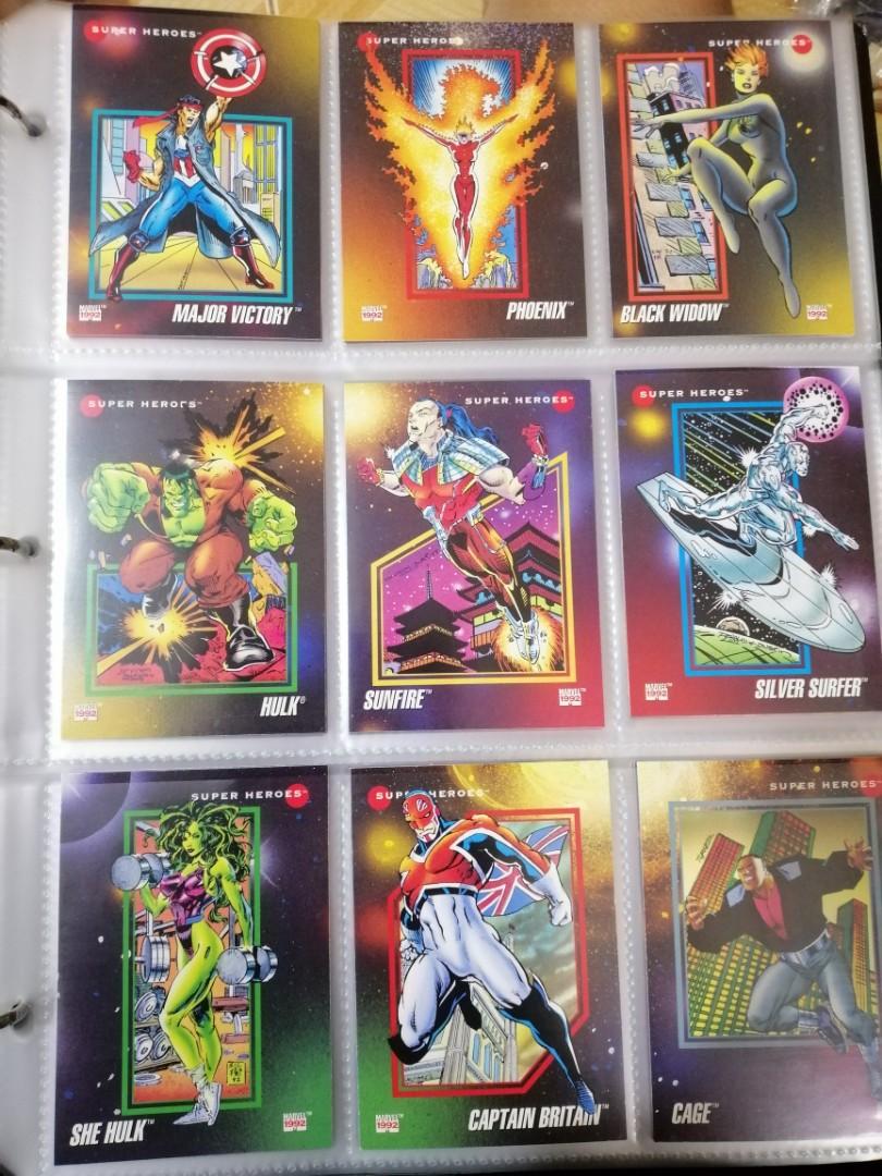 1992 Marvel Impel Cards 1 of 3, Hobbies & Toys, Toys & Games on Carousell