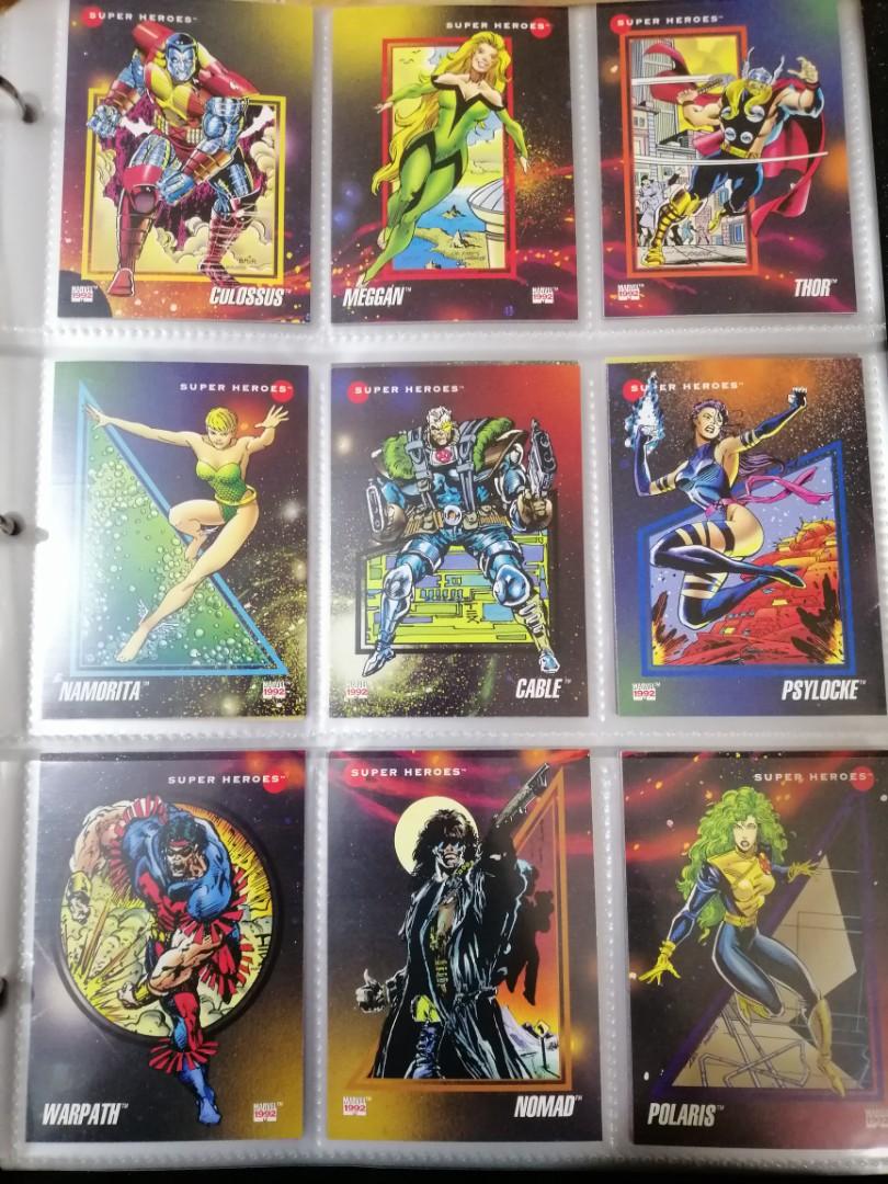 1992 Marvel Impel Cards 1 of 3, Hobbies & Toys, Toys & Games on Carousell