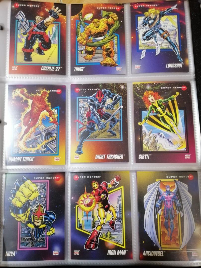 1992 Marvel Impel Cards 1 of 3, Hobbies & Toys, Toys & Games on Carousell