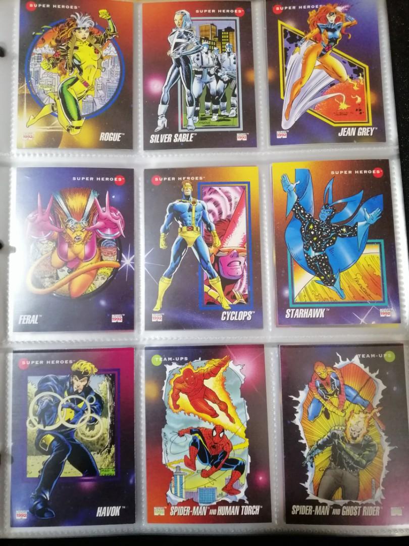 1992 Marvel Impel Cards 1 of 3, Hobbies & Toys, Toys & Games on Carousell