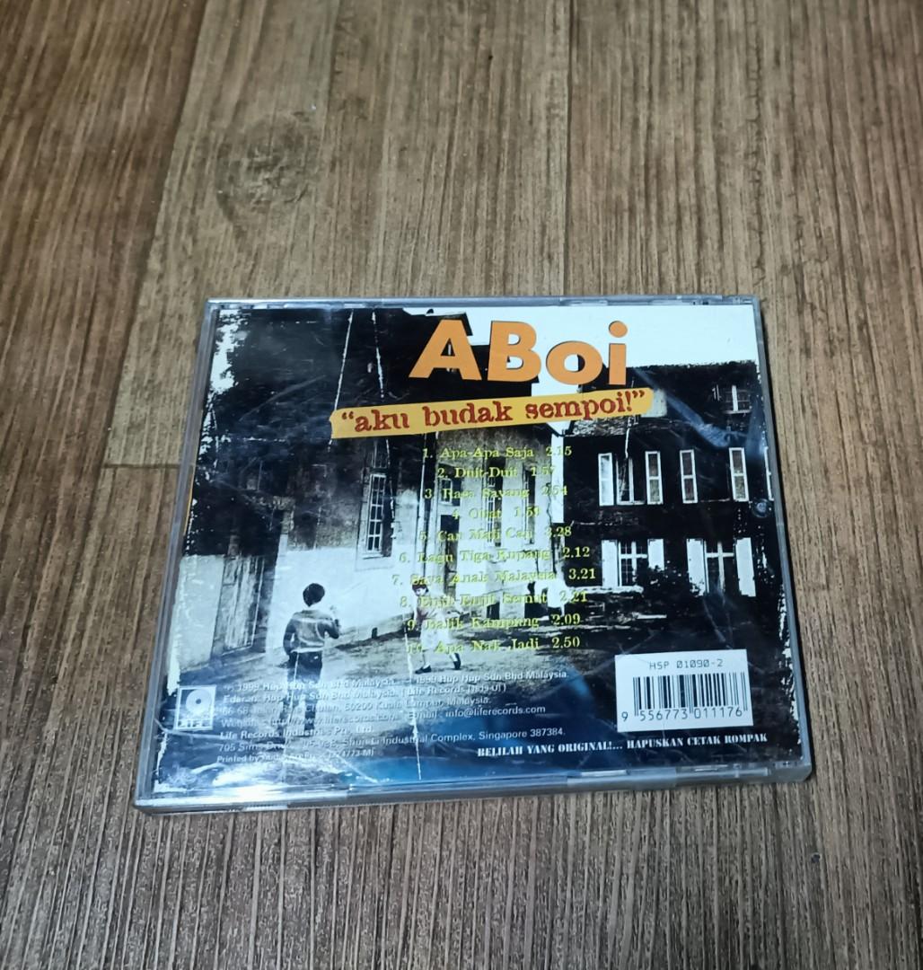 CD ABOI @ 1999 Hup Hup Sdn Bhd/LIFE RECORD.. Album Studio Pertama ...