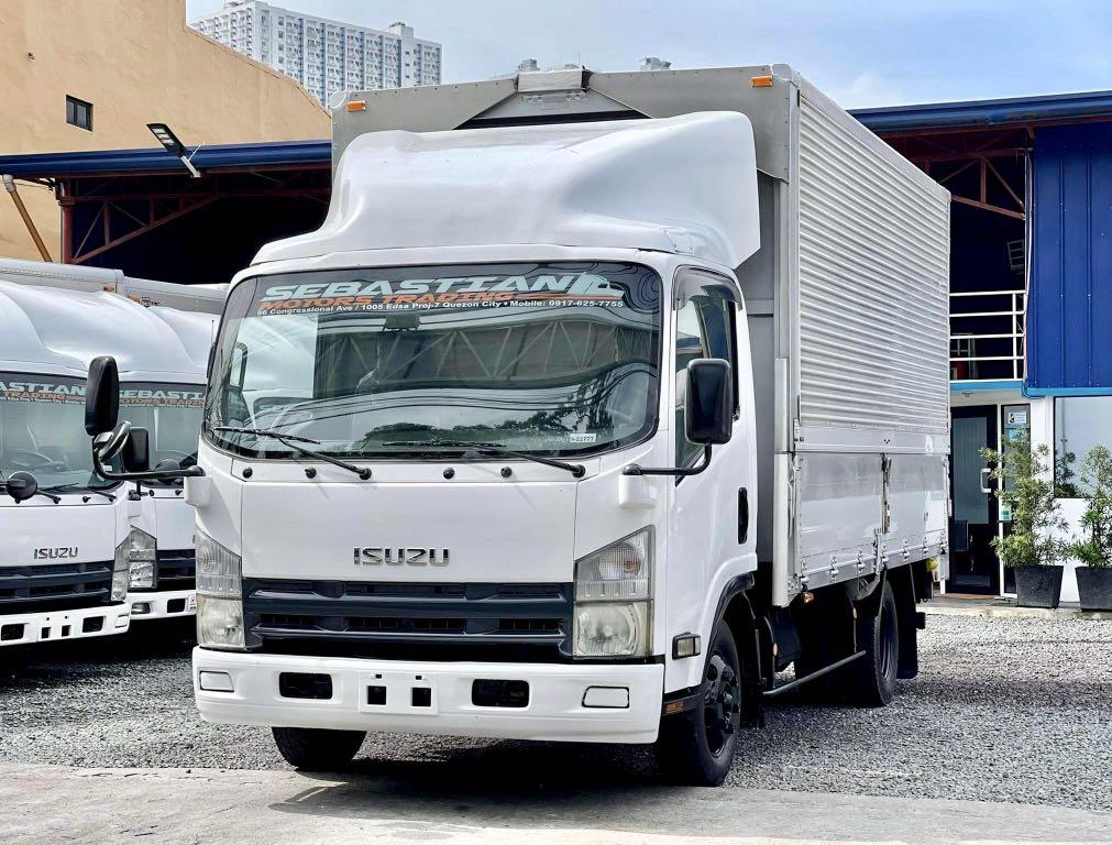 2022 Isuzu Elf Aluminum Wing Van 14.5ft. N-Series NPR 6 Stud, Special ...