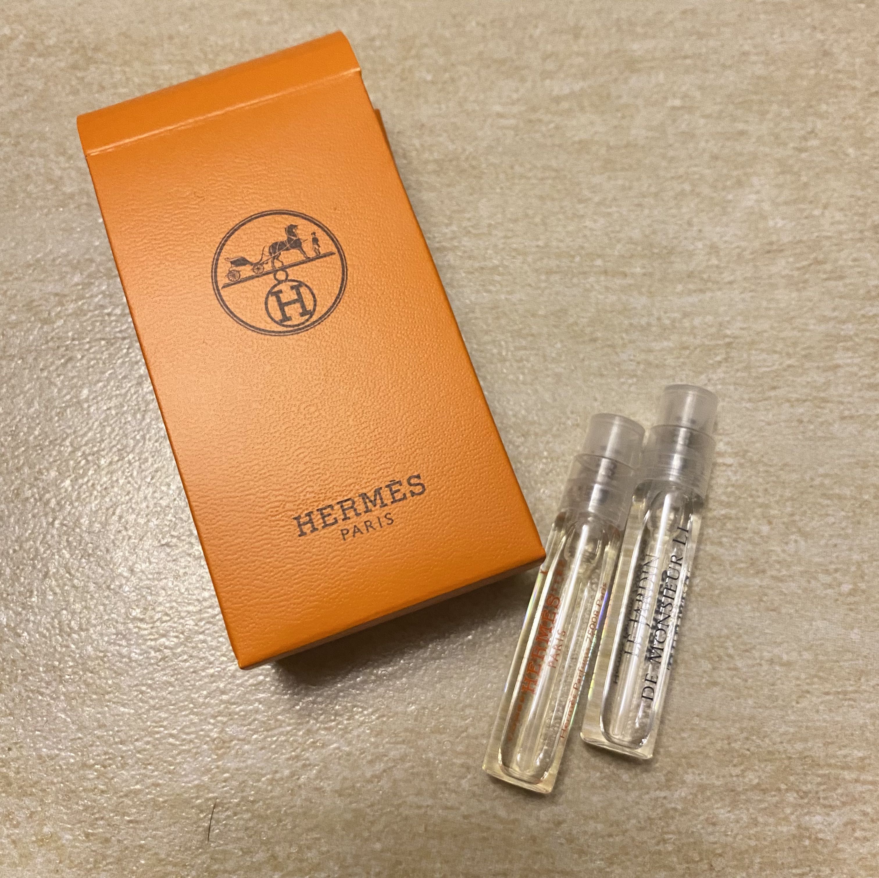 全新 Hermes Perfume Sample 香水, 美容＆個人護理, 健康及美容 - 香水＆香體噴霧 - Carousell