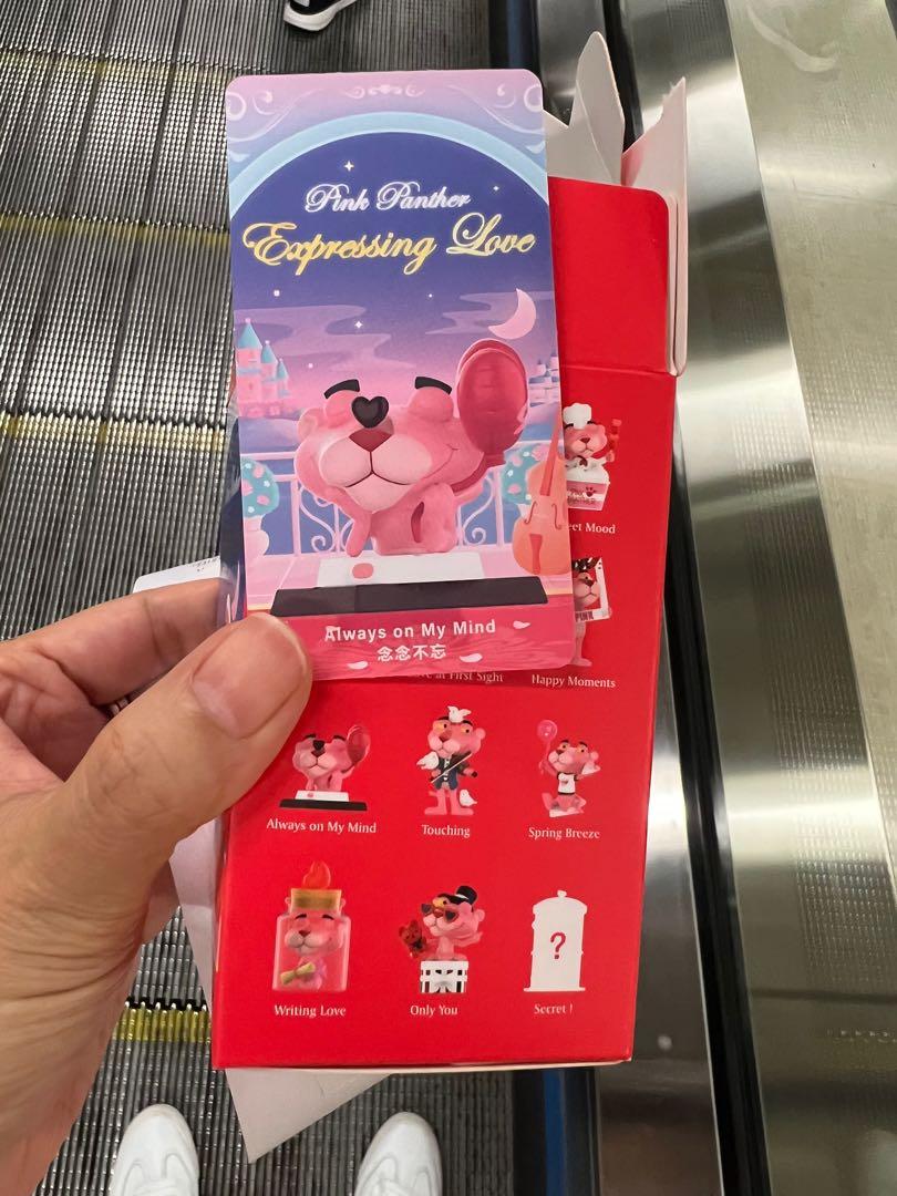 傻豹盲盒 Pop mart Pink Panther Expressing Love Always on my mind 念念不忘 換 ...