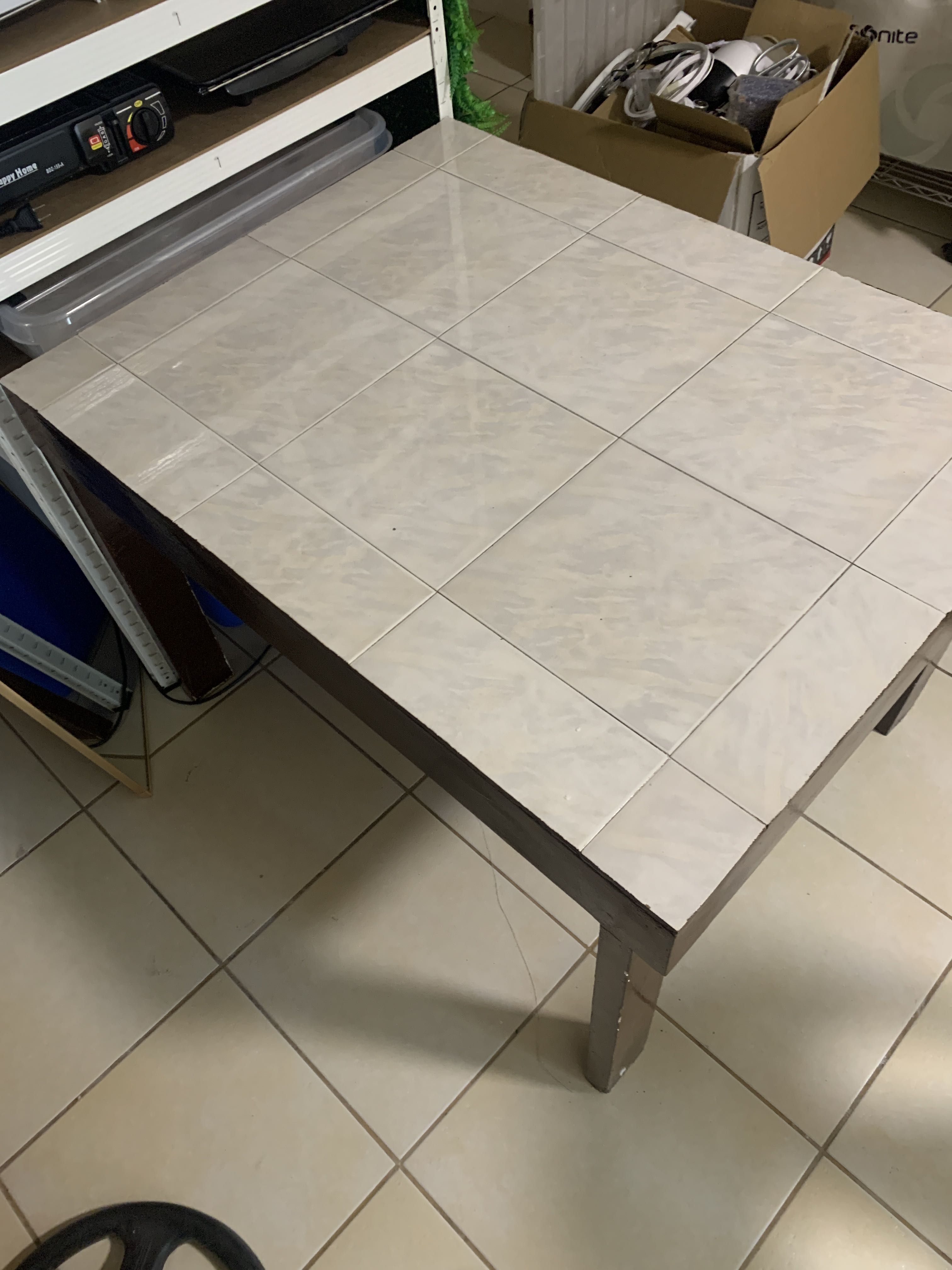 Samgyupsal Dining table 110x85x70cm, Furniture & Home Living, Furniture ...