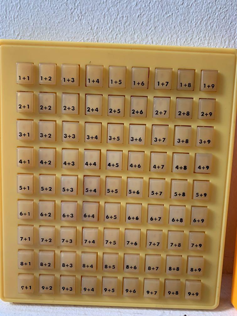 Add-subtract Math fluency boards, Hobbies & Toys, Books & Magazines ...