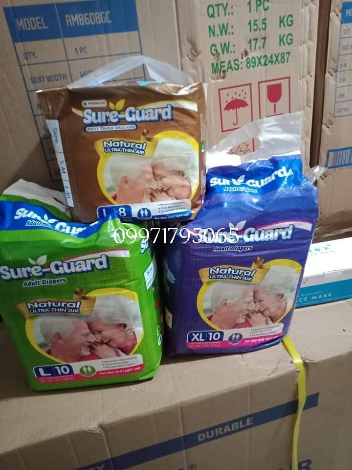 ADULT DIAPERS -SURE-GUARD, Health & Nutrition, Assistive & Rehabilatory ...