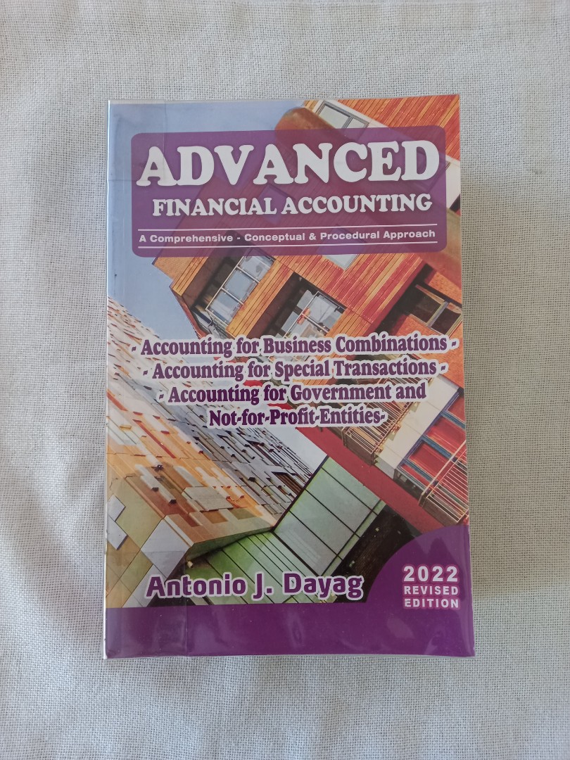Advance Financial Accounting — DAYAG 2022, Hobbies & Toys, Books & Magazines, Textbooks on Carousell