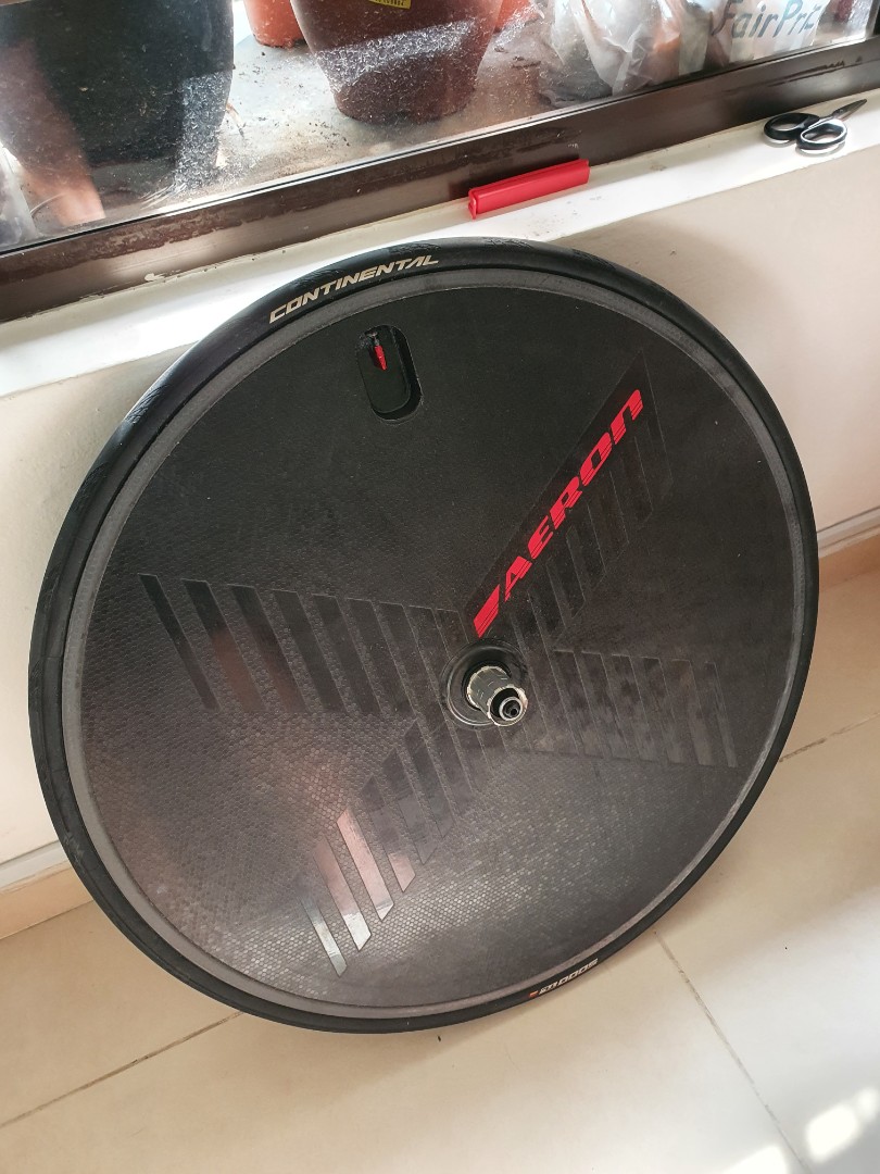 Aeron X Full Carbon Disc Wheel Triathlon, Sports Equipment, Bicycles & Parts, Parts ...