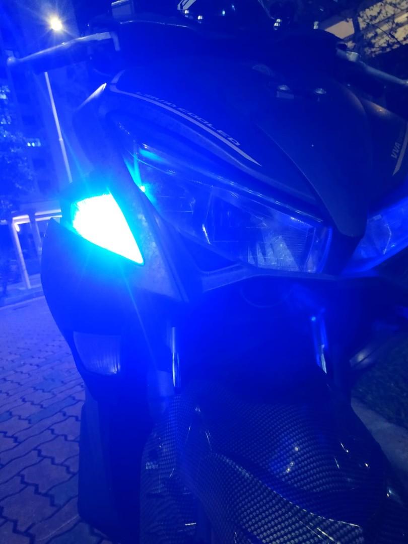 Aerox led pole light t10 led, Motorcycles, Motorcycle Accessories on ...