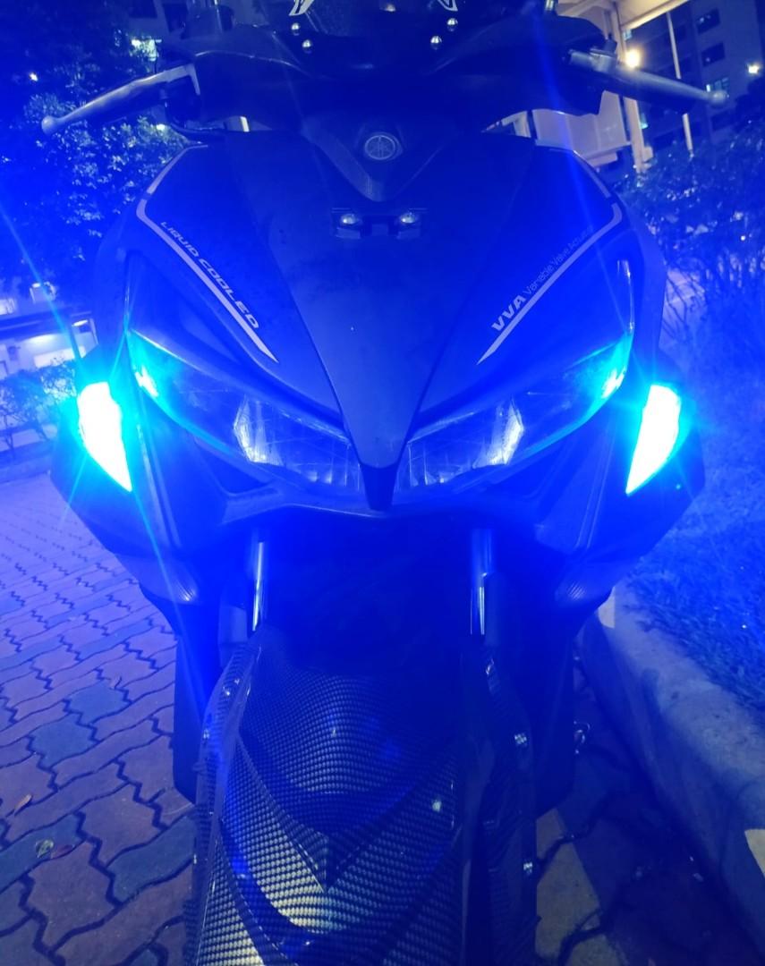 Aerox led pole light t10 led, Motorcycles, Motorcycle Accessories on ...