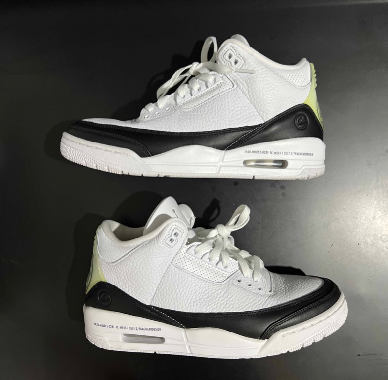 Air Jordan 3 Retro x Fragment Design, Luxury, Sneakers & Footwear on ...