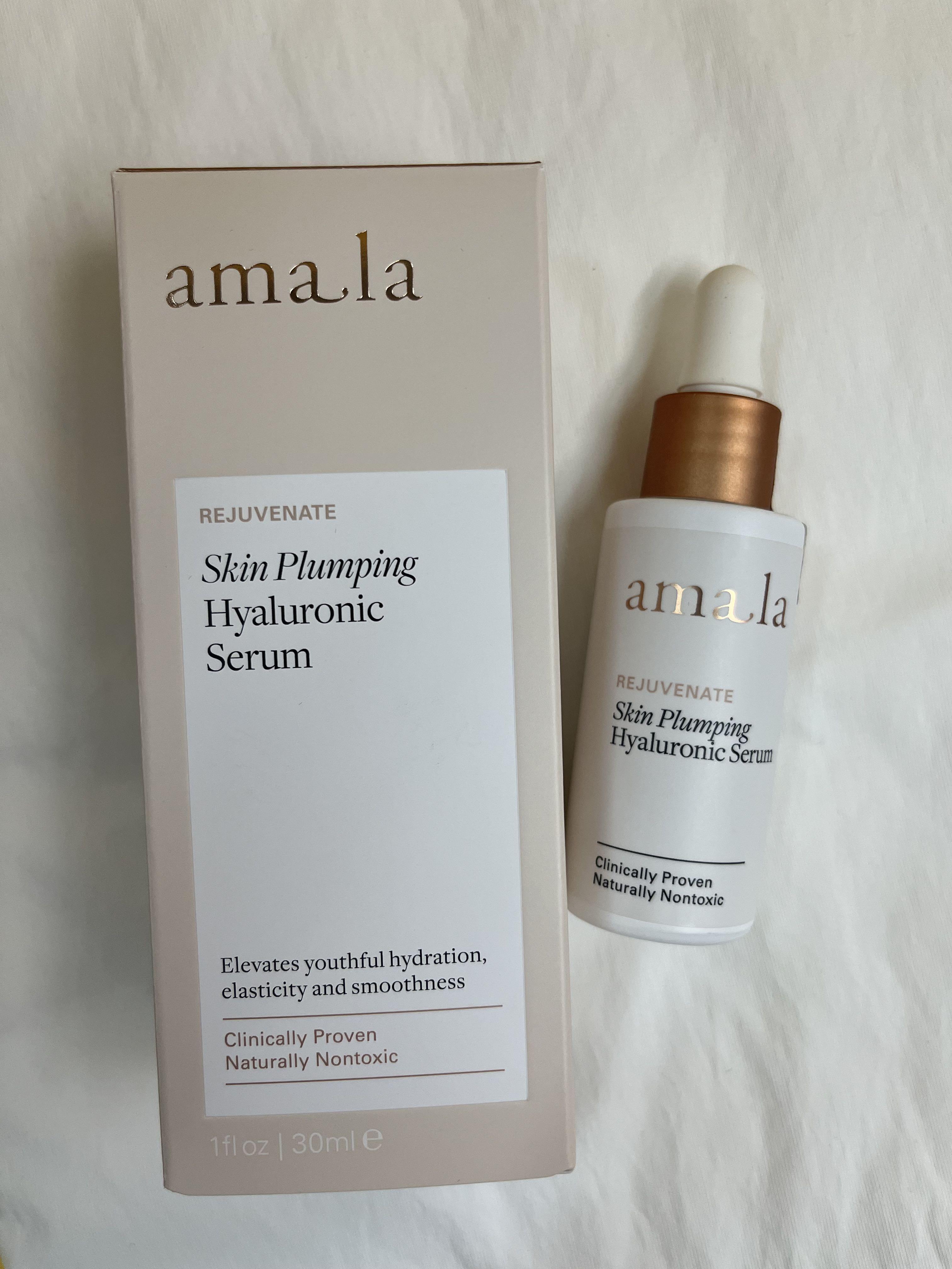 AMALA SKIN PLUMPING HYALURONIC SERUM, 美容＆化妝品, 健康及美容 - 皮膚護理, 面部 - 面部護理 ...