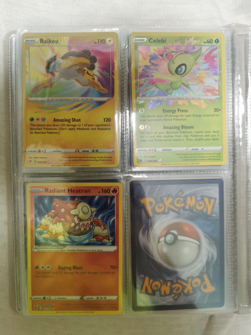 Amazing Rare/ Radiant raikou Celebi heatran, Hobbies & Toys, Toys ...